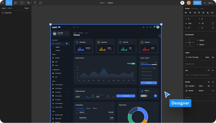 Able Pro Material UI React Dashboard Template